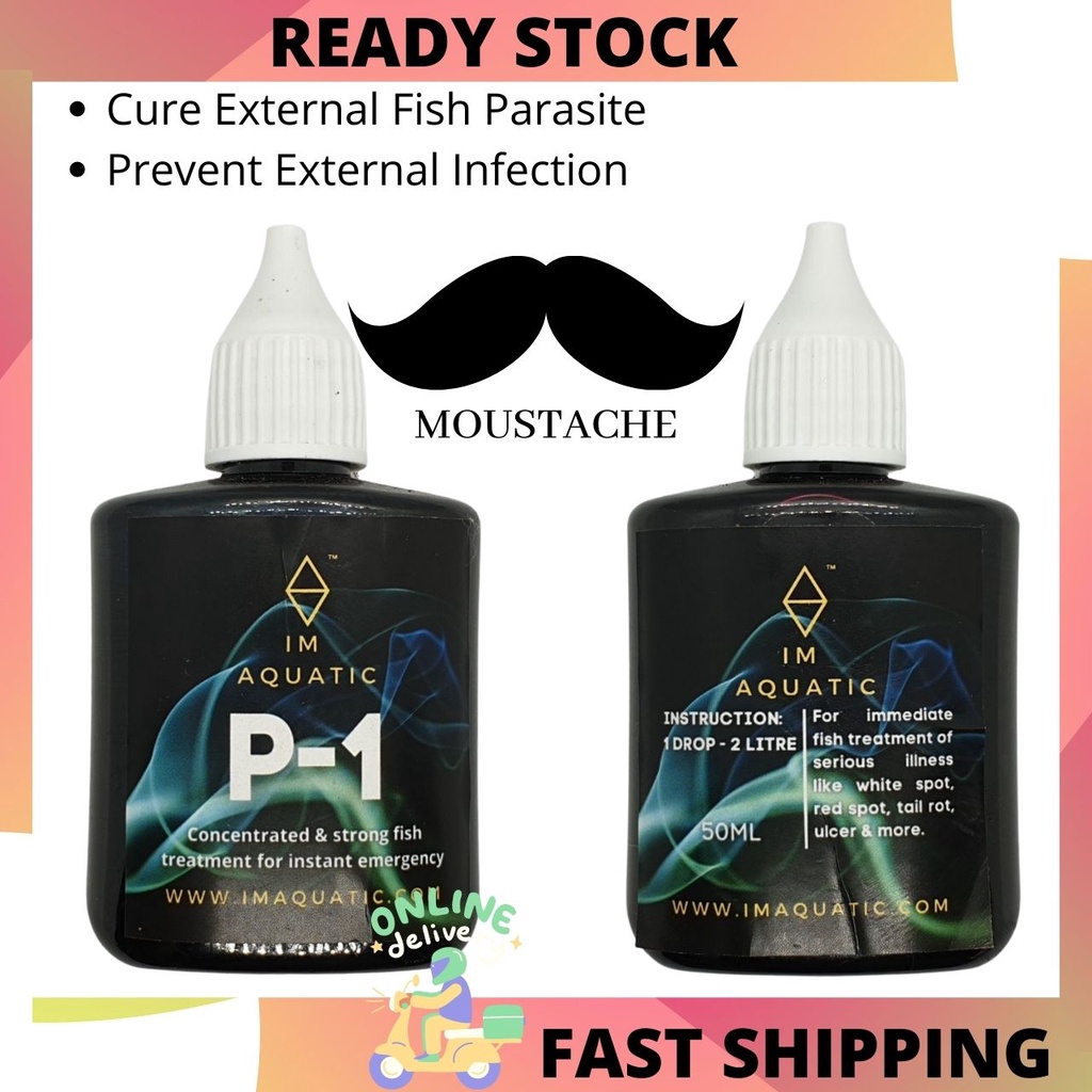 P1 Concentrated Fish External Parasite Medicine (Potassium permanganate ...