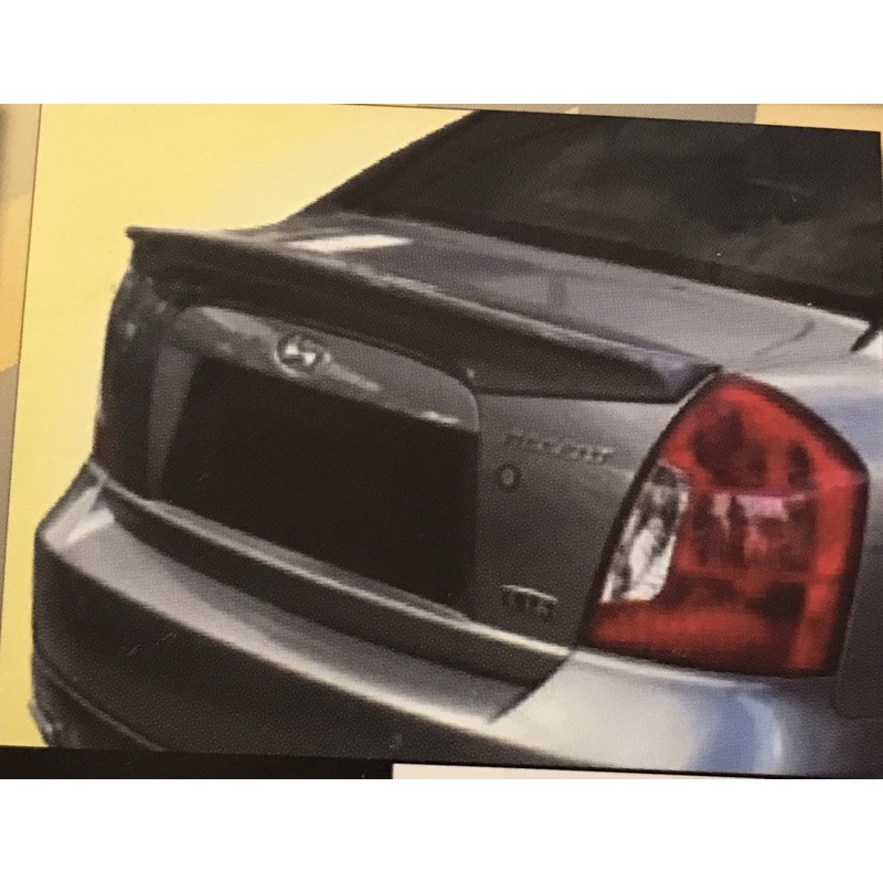 HYUNDAI ACCENT 2008”SPOILER FIBER NO PAINT | Shopee Malaysia