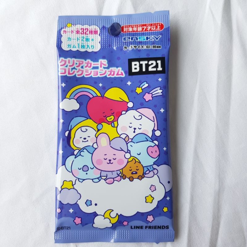 Line Friends BT21 Card Trading BT21 bts | Shopee Malaysia