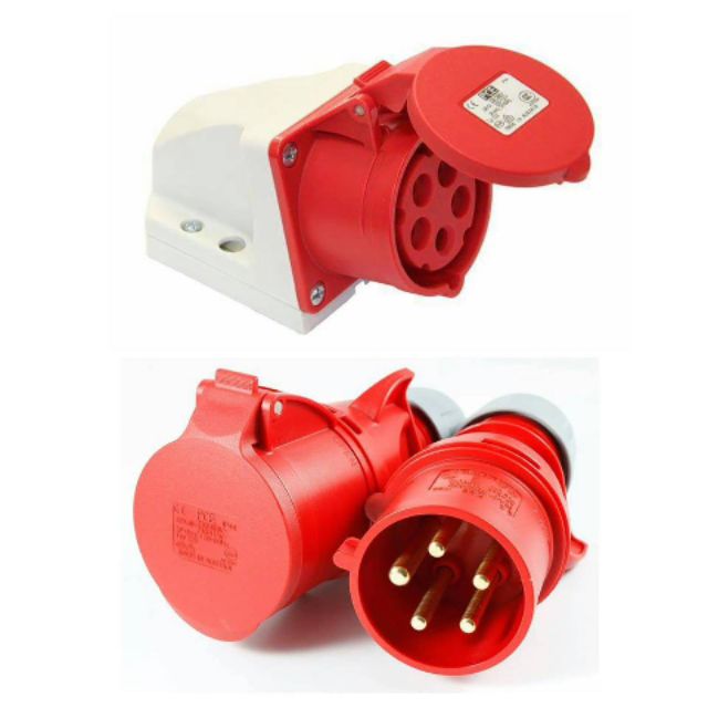 32A 5Pin 415V Industrial Plug And Socket | Shopee Malaysia