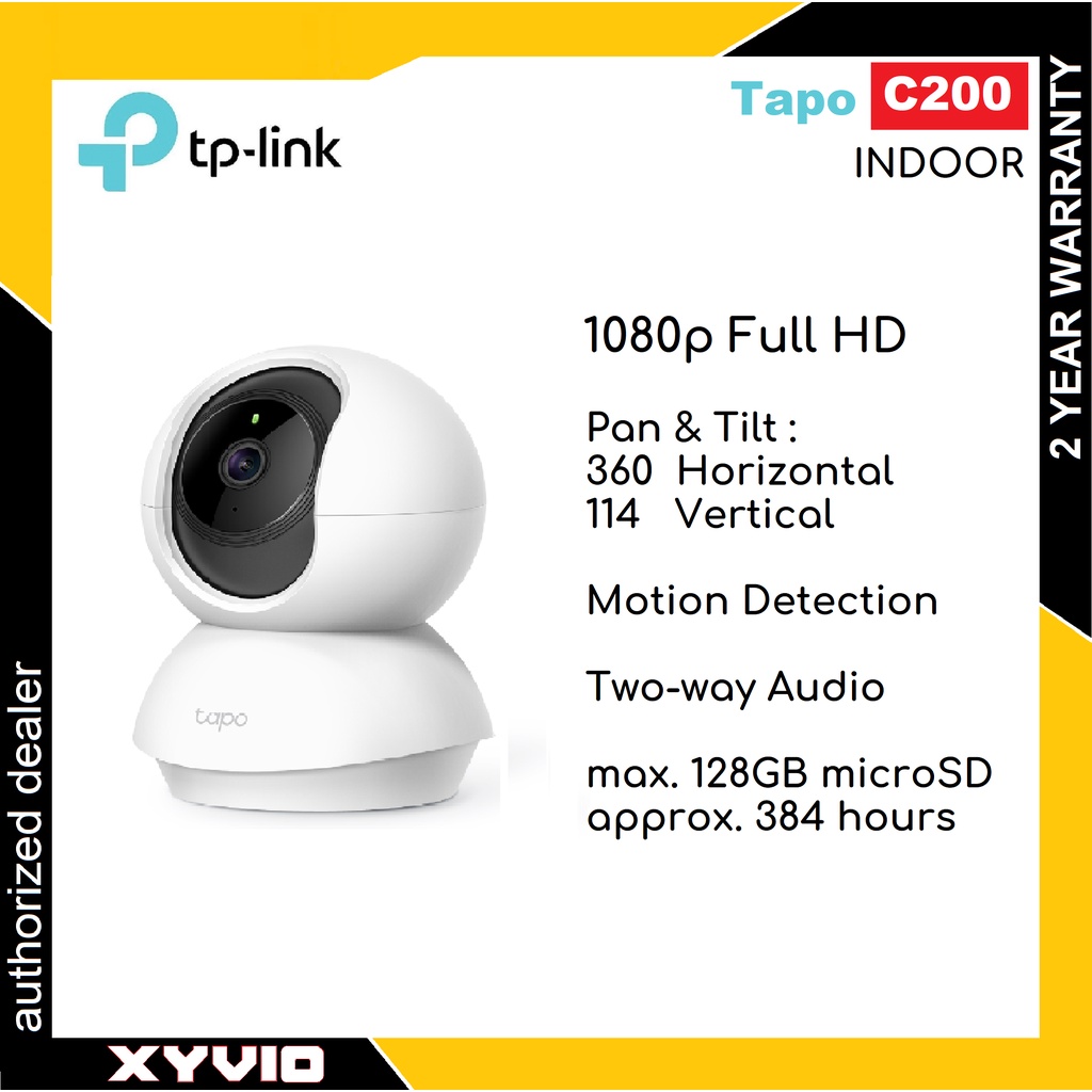 TP-LINK Tapo C225 4MP 2K Pan/Tilt Wi-Fi Camera CCTV Security Camera | Tapo C200 | Tapo C210 CCTV ...