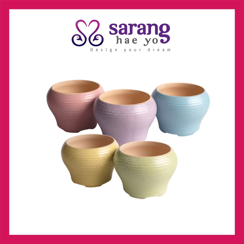 H8*W9CM MINI VASE / PASU SERAMIC / COLOURFUL CUTE VASE / PASU BUNGA ...