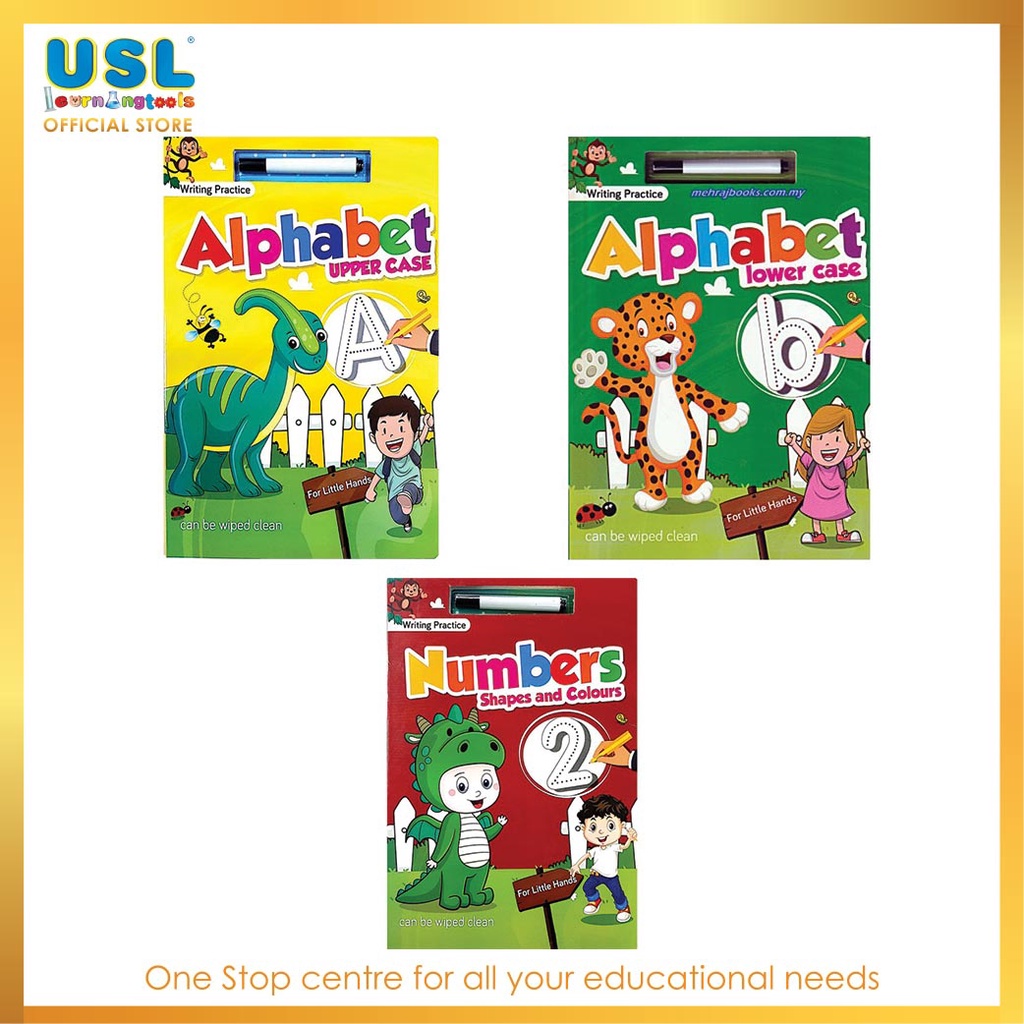 Writing Practice Board for Early Learner - Alphabet lowercase ...
