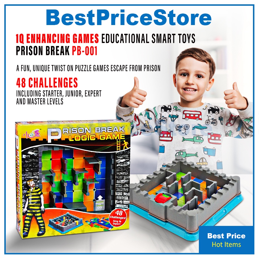 BPS IQ Toy Prison Break IQ Enhancing Games Educational Smart IQ Toys ...