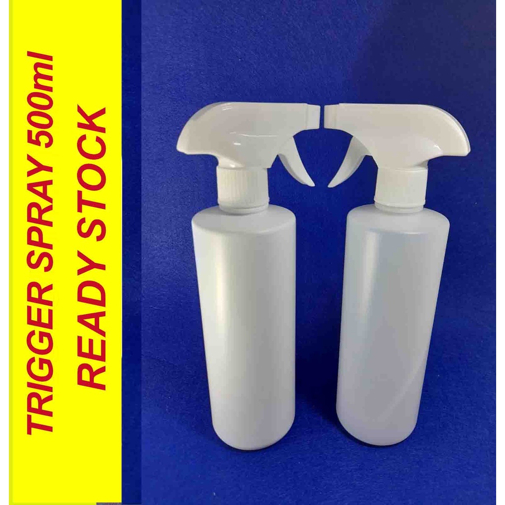 BOTOL SPRAY TRIGGER 500ML HDPE (KOSONG) | Shopee Malaysia