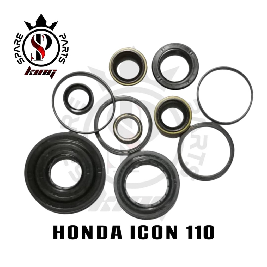 HONDA ICON 110 ICON OVERHAUL OIL SEAL SET | Shopee Malaysia