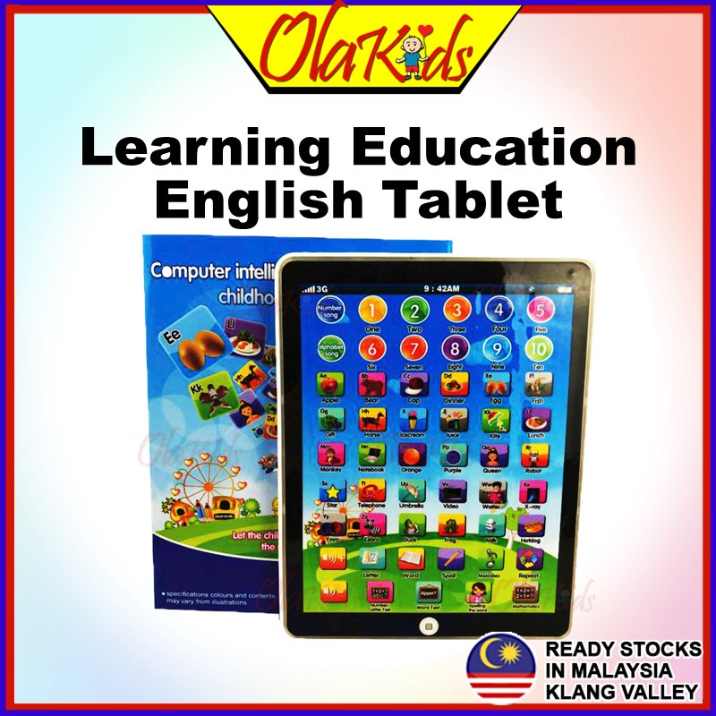 OLAKIDS Kids English Learning Education Tablet Learning Toys Children ...