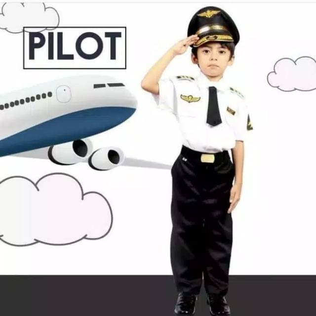 Children's pilot Uniforms/Children's pilot Uniforms/ Kindergarten/paud ...