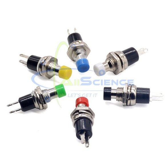 Lockless Momentary ON/OFF Push Button Switch Press PBS-110 ( Suis Tekan ...