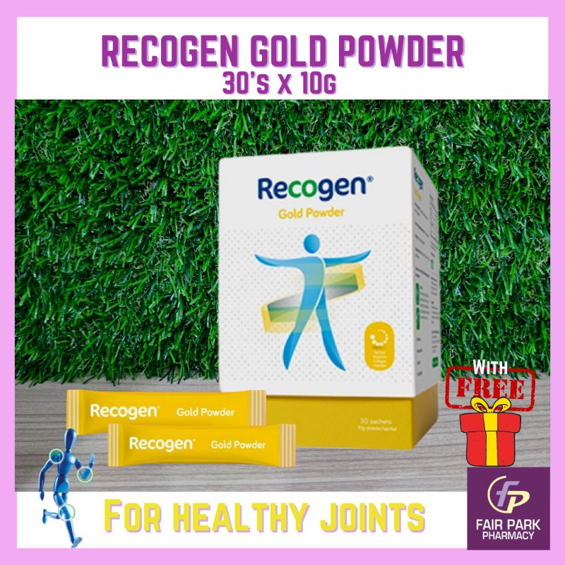 FPpharmacy Recogen Gold 10g X 30'S FOC Mysterious Gift (EXP:03/2026 ...