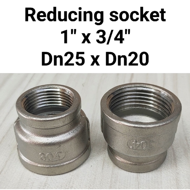 Stainless Steel 304 DN15 1/2''inch inci Elbow Socket Nipple Tee Union holder End cap Plug Paip ...