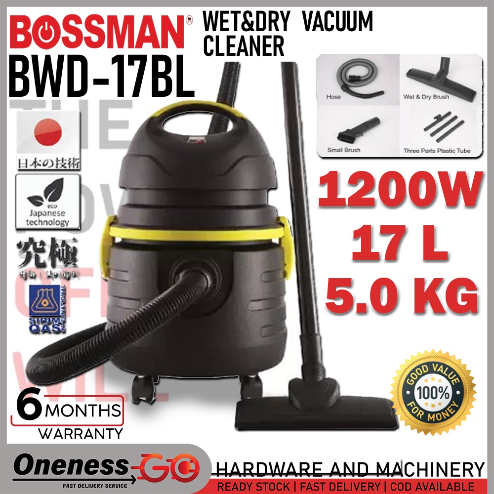Shipping From KL SPECIAL OFFER 🔥🔥🔥🔥🔥 BOSSMAN WET & DRY VACUUM CLEANER ...