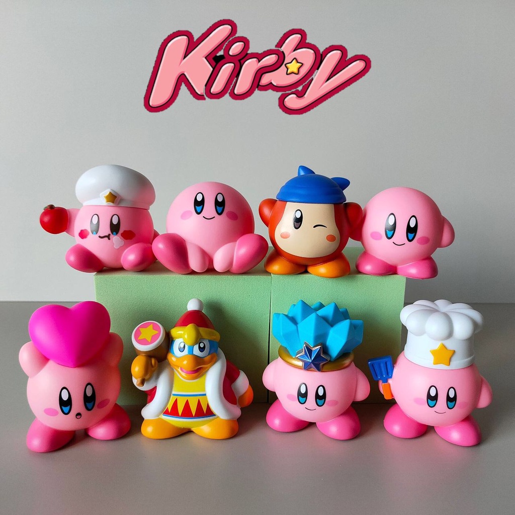 Kirby King Dedede Bandana Waddle Dee Mini Figure Decoration | Shopee ...