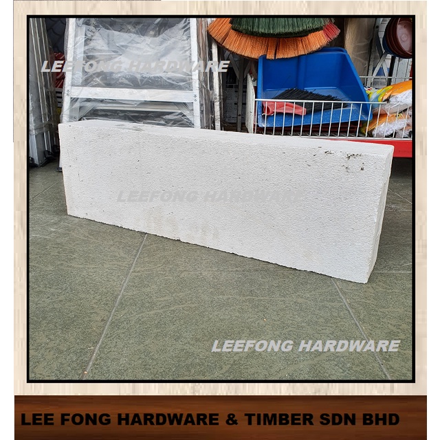 STARKEN Light Weight Block 600 x 200 x 100mm Blocks Bricks Batu Ringan ...