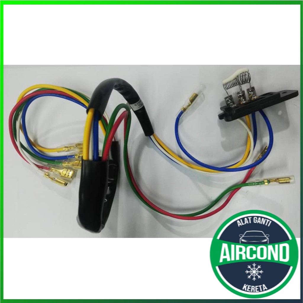 ACK - AIR COND BLOWER SEASON RESISTOR C/W WIRE HARDNESS-12V (MRS-0003 ...
