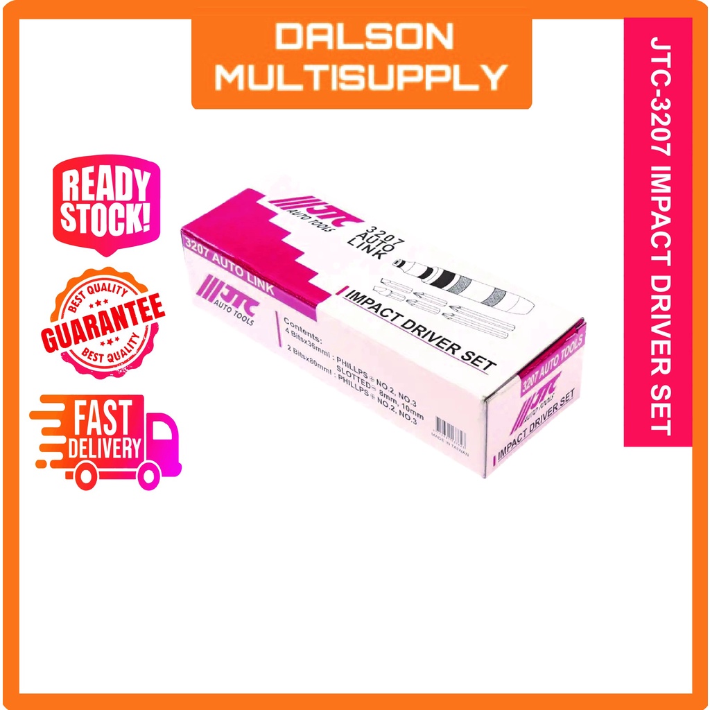 JTC-3207 IMPACT DRIVER SET | Shopee Malaysia