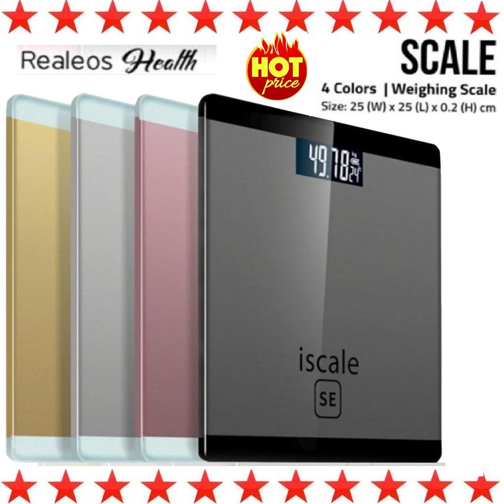 🔥lelong🔥 Iscale SE Digital Body De Scale High Accuracy Weight Scale ...