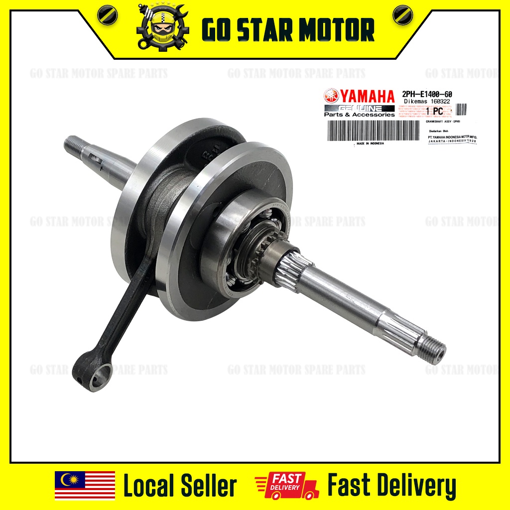 YAMAHA EGOSFI EGO-SFI EGOS FI / AVANTIZ / SOLARIZ CRANKSHAFT ASSY CRANK SHAFT SET WITH BEARING ...