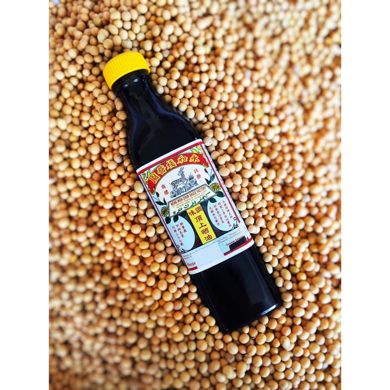 Weng Woh Chun Traditional Dark Soy Sauce 永和棧醬園頂上晒油 (傳統黑醬油) 375ml 古早味 ...