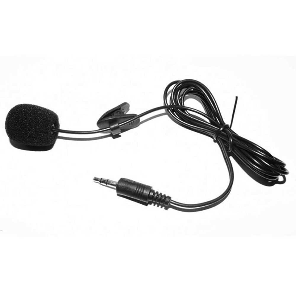External Clip-on Lapel Microphone 3.5mm Jack Highly Sensitive Phone MIC ...