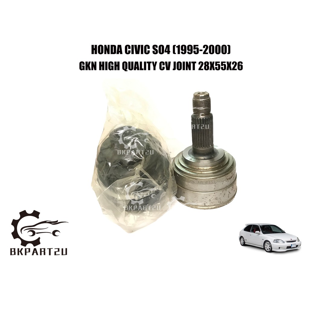 HONDA CIVIC SO4 EK (1995-2000) CV JOINT(DRIVE SHAFT HEAD) MADE BY GKN ...