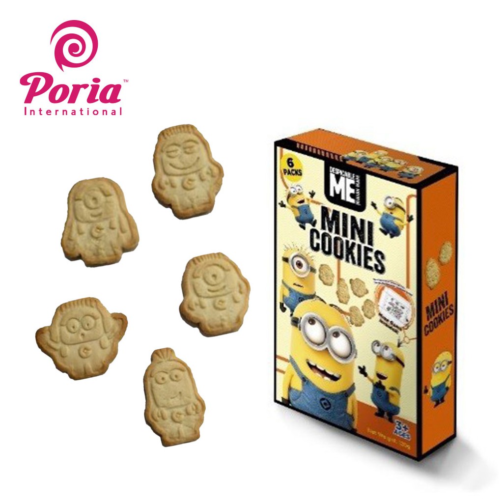 Despicable Me Minions Mini Cookies & Banana Creamy Filled Biscuits ...