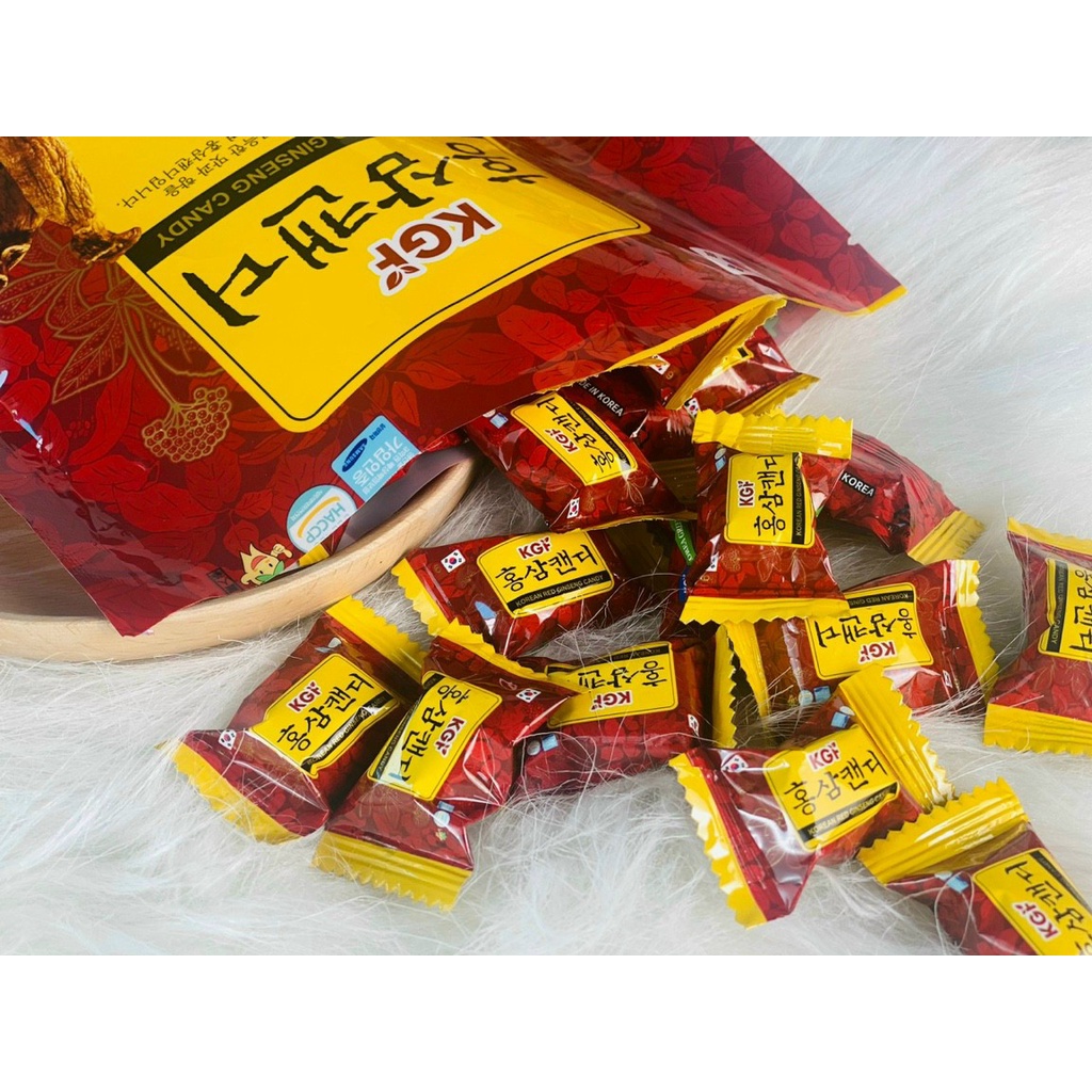Korean Red Ginseng Candy Korean Red Ginseng Candy 200g Pack | Shopee ...