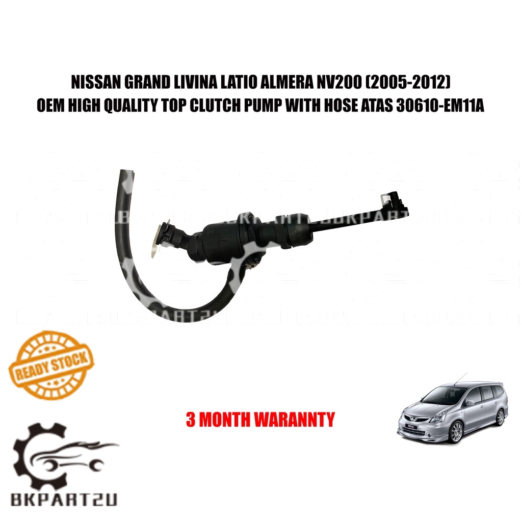 NISSAN GRAND LIVINA LATIO ALMERA NV200 (2005-2012) TOP CLUTCH PUMP WITH ...