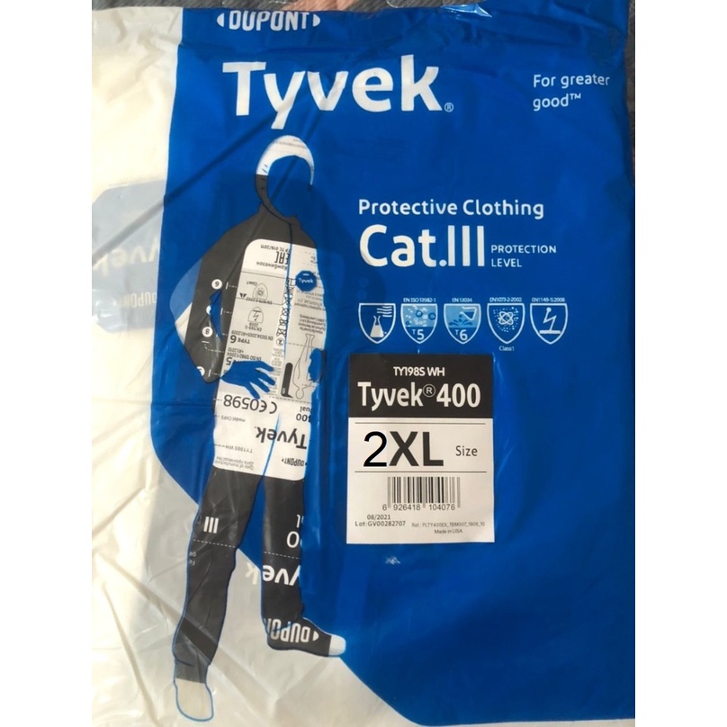 FrontLiner PPE Medical Coverall SMMS PE Coated White Blue EN ISO 13982 ...