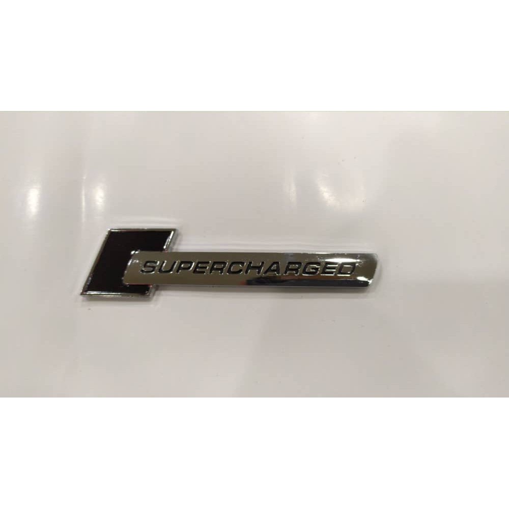 LOGO SUPERCHARGE RARE EMBLEM BADGE WITH DOUBLE TAPE | Shopee Malaysia