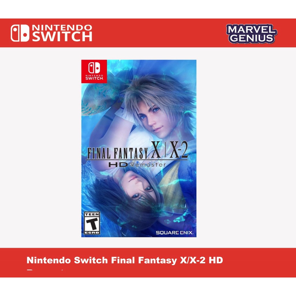 NSW NS NINTENDO Switch GAME Final Fantasy X/X2 X X2 HD Remaster(ENGLISH ...
