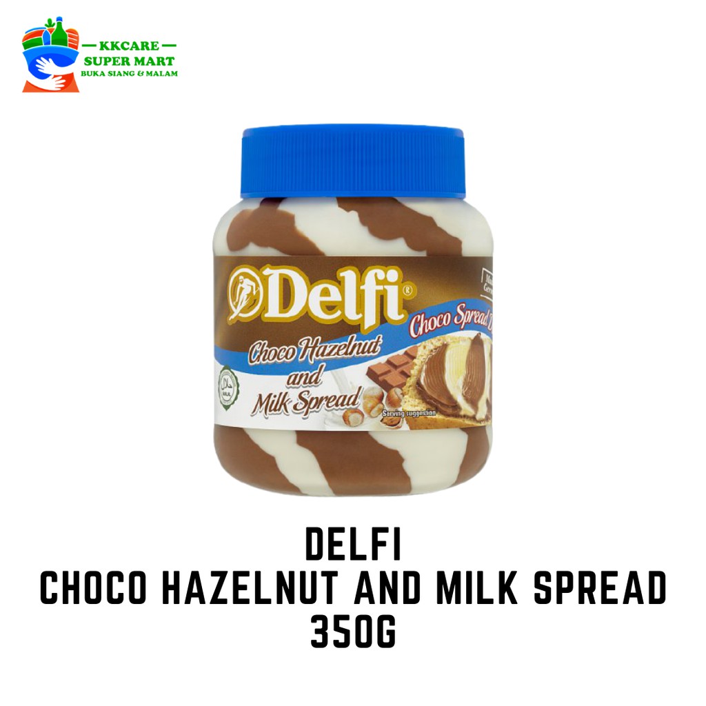 Delfi - Choco Hazelnut and Milk Spread 350g | Shopee Malaysia