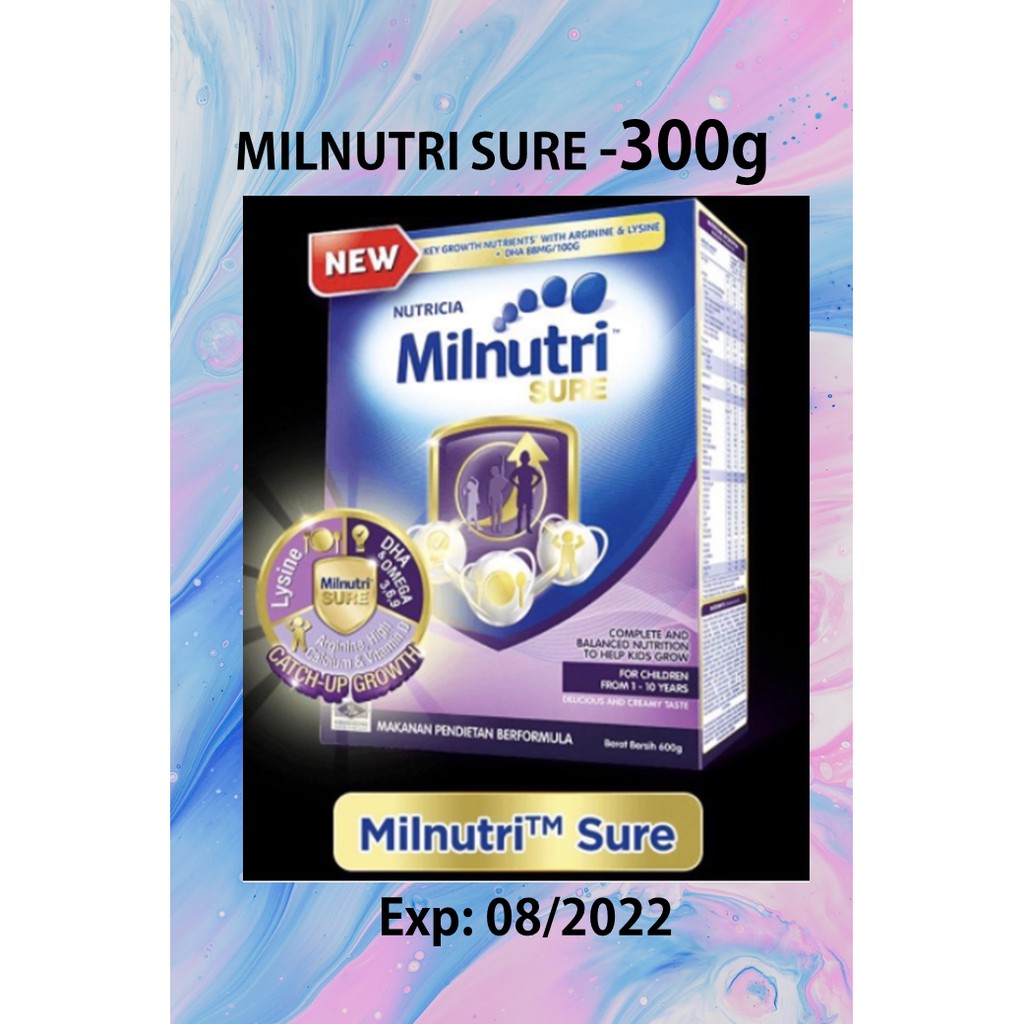 MILNUTRI SURE (300G) EXP 09/2022 | Shopee Malaysia
