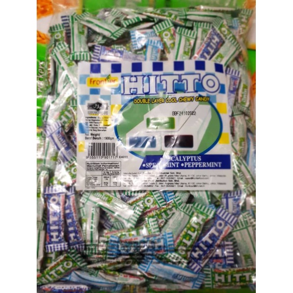 HITTO DOUBLE LAYER COOL CHEWY CANDY | Shopee Malaysia