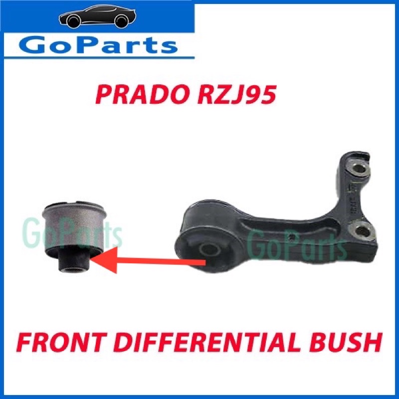 TOYOTA PRADO RZJ95 KZJ95 FRONT DIFFERENTIAL BUSH / AXLE BUSH 1PC ...