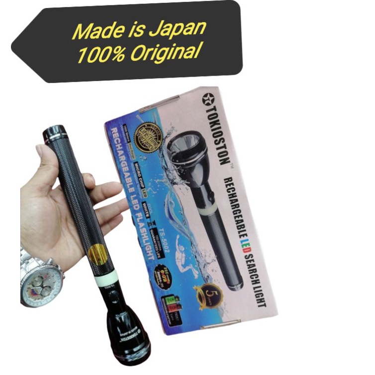TOKIOSTON Rechargeable LED Flashlight(Trouch light) Made in japan ...