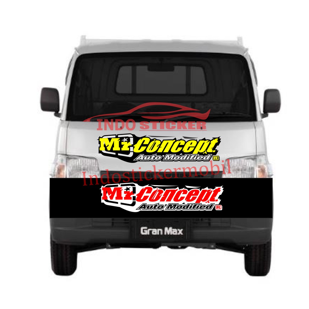Daihatsu GRANMAX CAR STICKER PICKUP CAR FRONT HOOD STICKER L300 GRAN ...