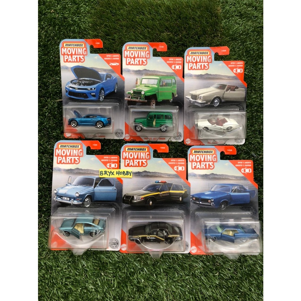 Matchbox 2020 Moving Parts Cars Case H (1:64) Set Of 6pcs. | Shopee ...