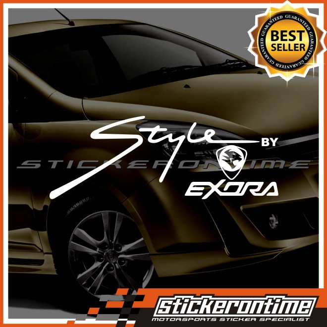 Exora Style Car Sticker hanya utk Proton Exora shj | Shopee Malaysia