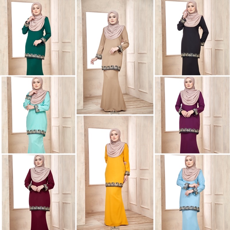 🔥 ON SALE 🔥 MINI KURUNG RARA LACE PLAIN NEW DESIGN 😍 | Shopee Malaysia