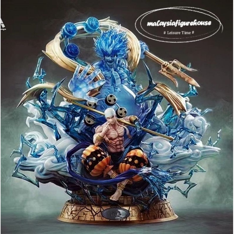 🔥PRE ORDER🔥ONE PIECE MI THUNDER GOD ENEL CUSTOM MADE GK RECAST RESIN ...