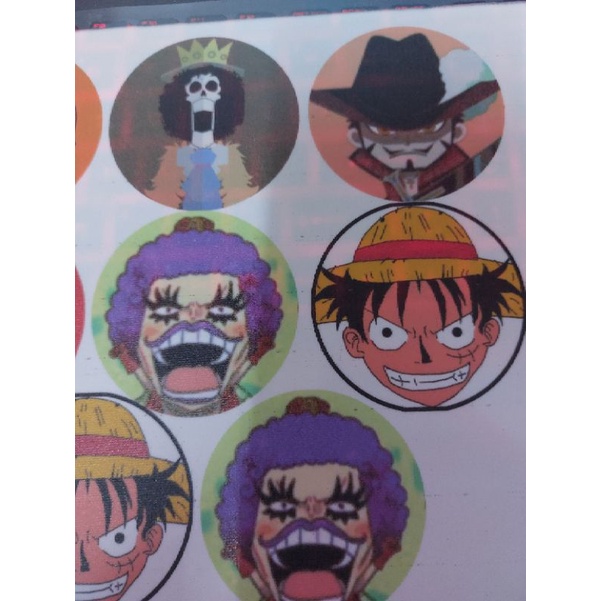 ONE PIECE CUPCAKES EDIBLE IMAGE | Shopee Malaysia