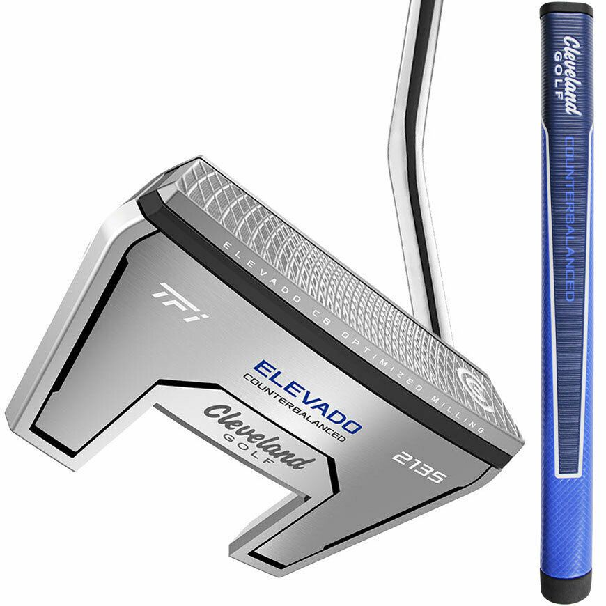 Cleveland TFI 2135 Satin Elevado CB OS Grip Putter | Shopee Malaysia