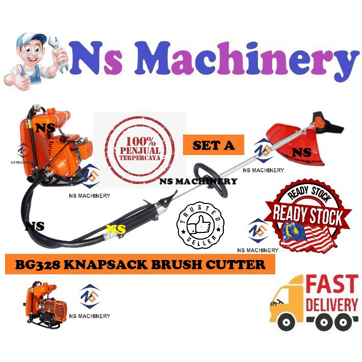 TANIKA BG328 KNAPSACK BRUSH CUTTER/MESIN RUMPUT | Shopee Malaysia