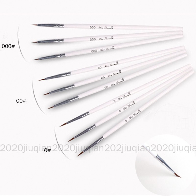 Ready Stock 6 Pcs/ 1 Pce Line Drawing fineliner Brush Nylon Hair ...