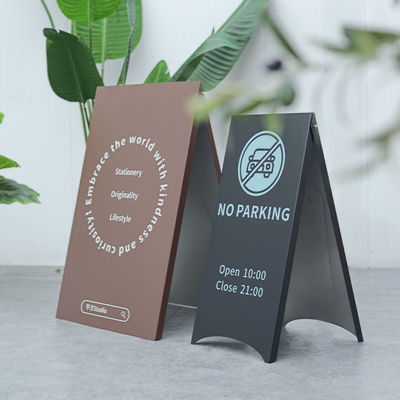 Customized Signboard Character Stainless Steel Folding A-Brand Baking ...