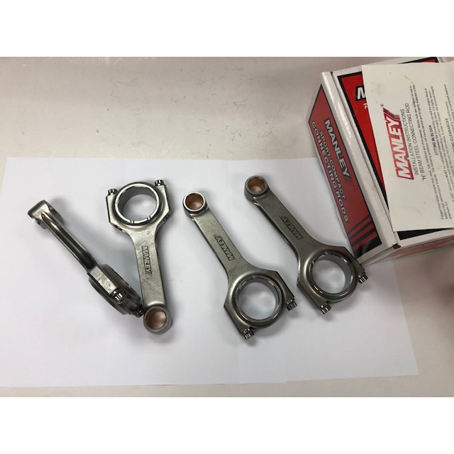 43224 - MANLEY® H-Beam con rod OEM 4G63 EVO 1-9 Evo 123 456 789 ...