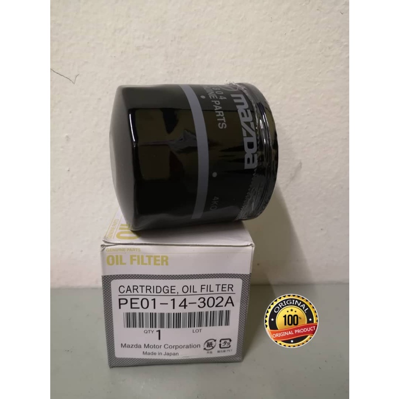 MAZDA SKYACTIV OIL FILTER (PE0114302A) | Shopee Malaysia