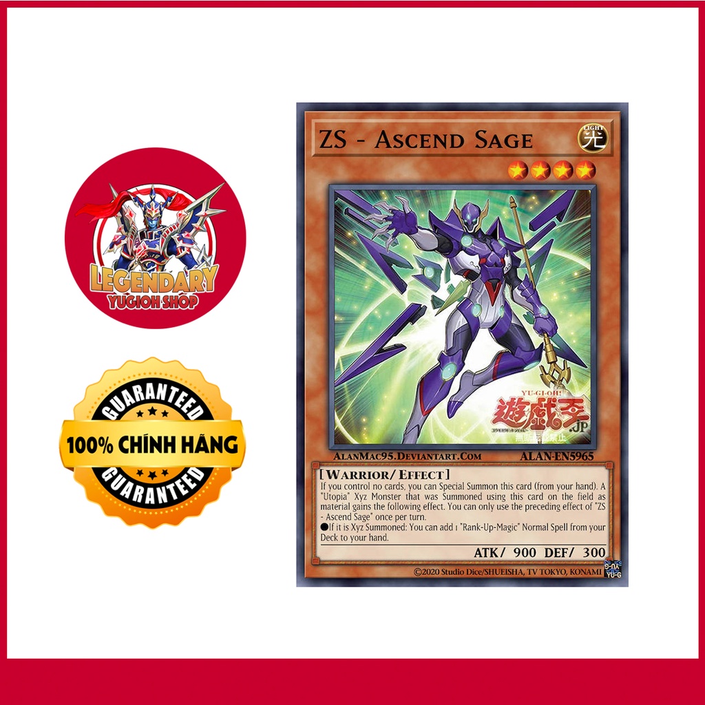 [Original Yugioh Card] ZS - Ascended Sage | Shopee Malaysia