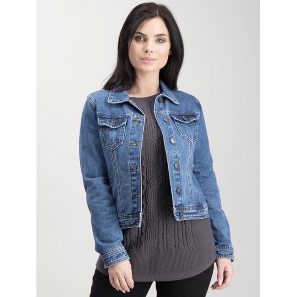 Women’s 🇲🇾 Denim Jackets 🔥 High Quality Fashiona ble Local Seller First ...